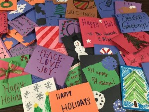 Students Create Holiday Cards for Senior Citizens - Grand Central ...