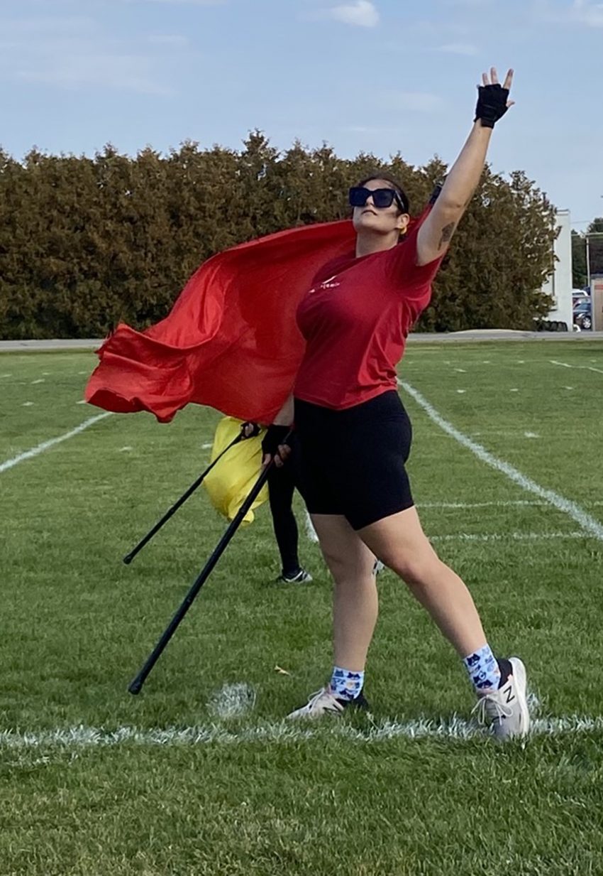 “You’ll Never Walk Alone”: From middle school flag spinner to ...